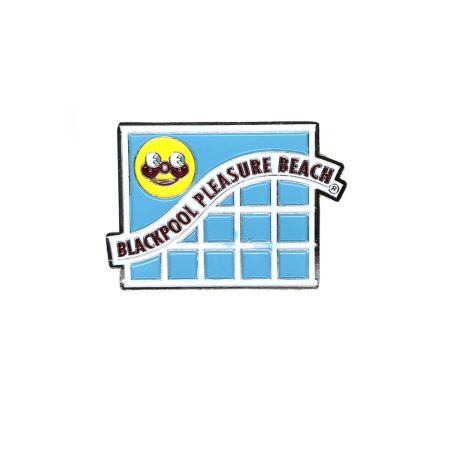 Retro Logo Pin Badge – Blackpool Pleasure Beach Retail Shop