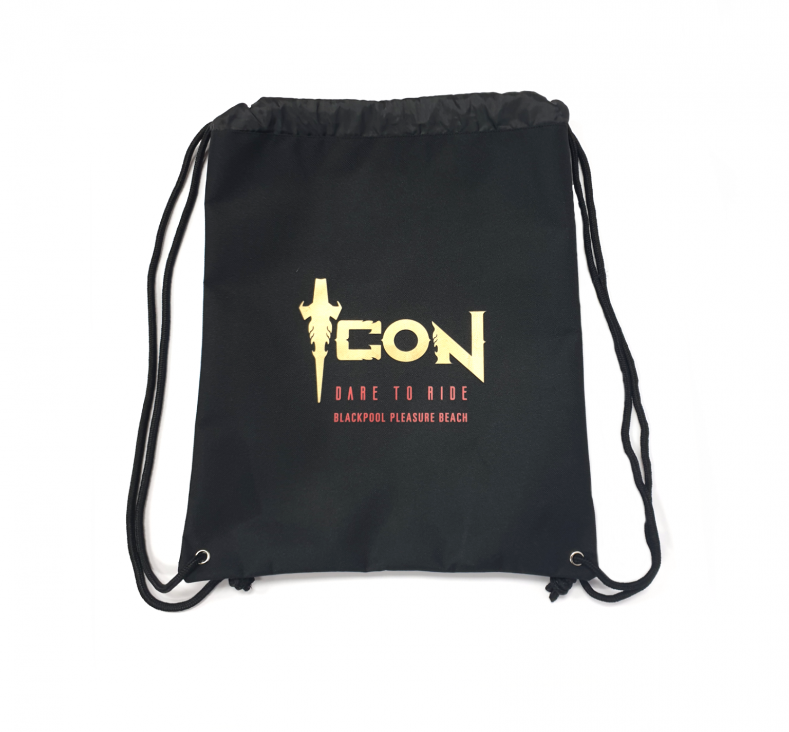 ICON Drawstring Bag Profile – Pleasure Beach Resort Retail Shop