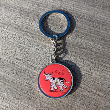 Keyring Red Cow Funshine – Blackpool Pleasure Beach Retail Shop