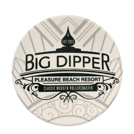 Big Dipper Ceramic Coaster – Pleasure Beach Resort Retail Shop